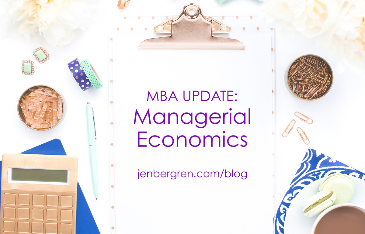 MBA Update: Managerial Economics